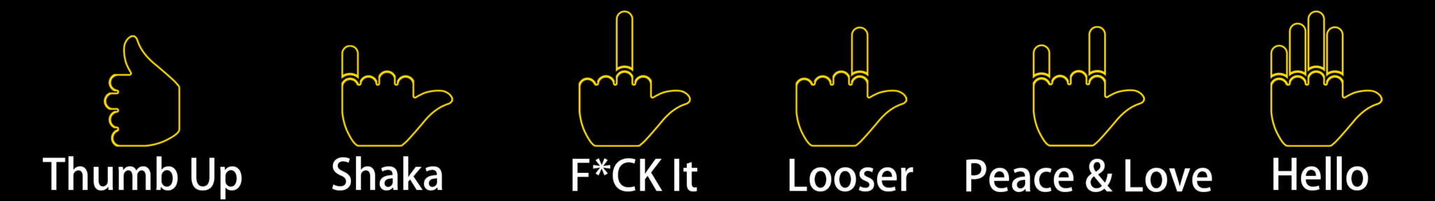 Geshowit LED Gesture Light | Ideal Car Gadget For Men & Women